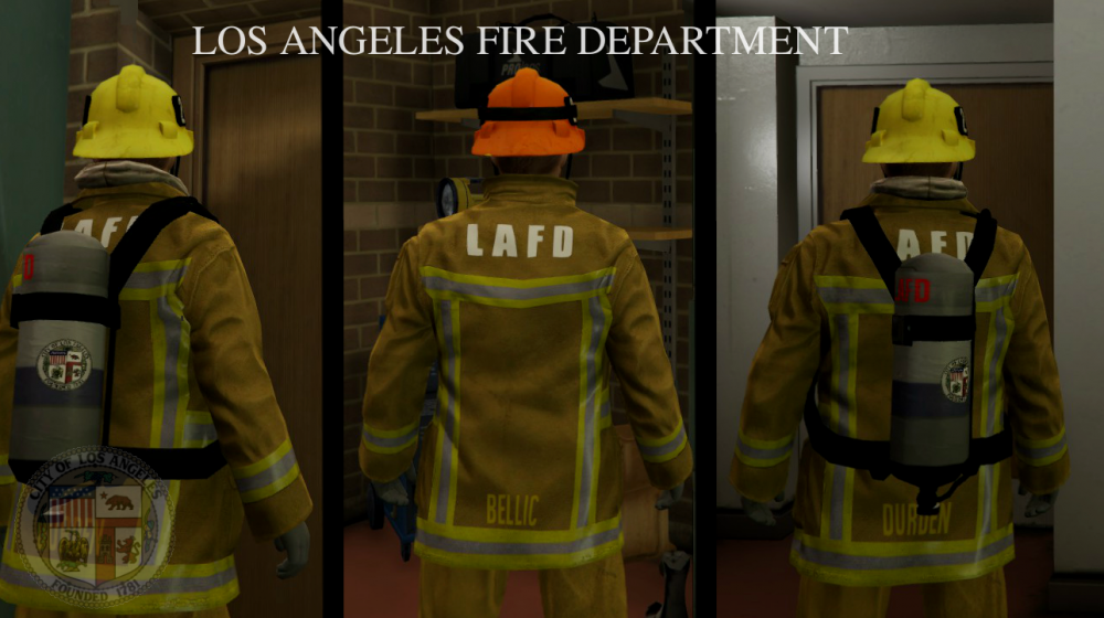 V: Los Angeles Fire Department - Player & Ped Modifications - LCPDFR.com