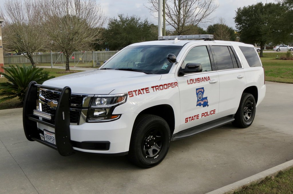 Louisiana State Police Mustang