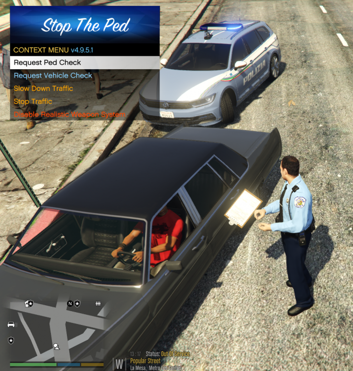 Police Menu (Computer, Speedcam, Parkingticket and more) - Script ...