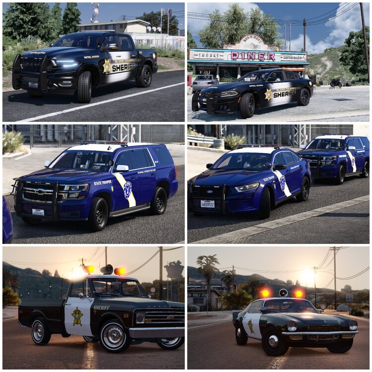 LAPD Mega Pack (LSPD Lore Friendly Included) - Vehicle Models - LCPDFR.com