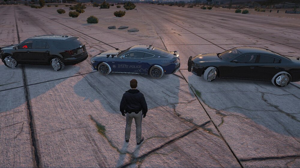 2 New Vehicle's[ELS-HYBRID][DLC][Fivem-Ready] San Andreas State Trooper - Vehicle Models ...