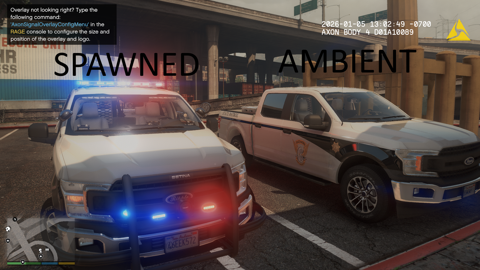 Ambient units and backup addon vehicle extras not spawning - LSPDFR 0.4 ...