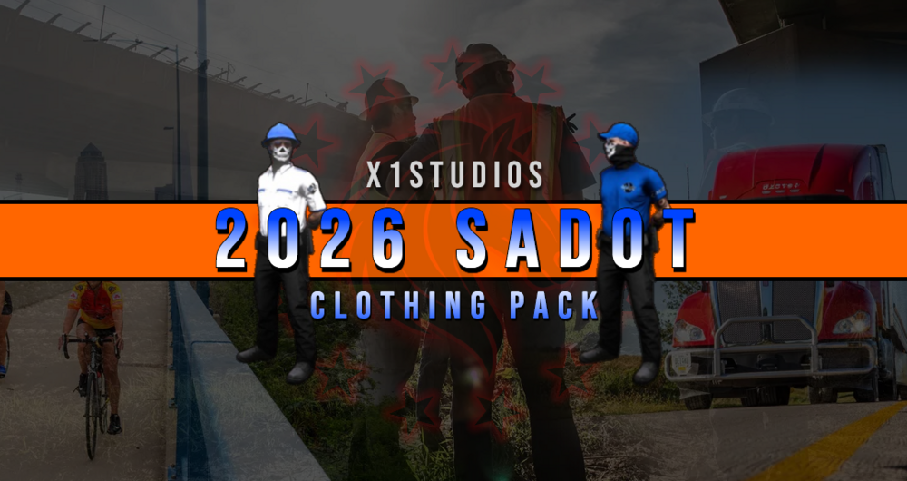 2026 SADOT EUP Pack (FiveM) (X1Studios) - Player & Ped Modifications ...